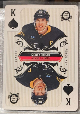 2024-25 O-Pee-Chee King of Spades Playing Card Sidney Crosby | eBay