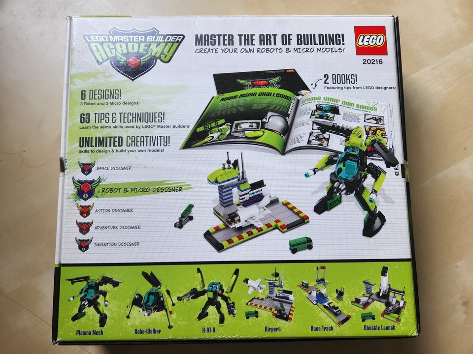 LEGO #20216 LEGO Master Builder: Robot & Micro Designer - New ...