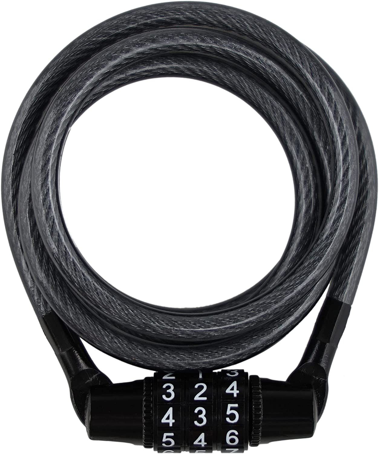 Bike Bicycle Lock Cable Basic Combination Locks 6Mm Diameter 1500Mm ...