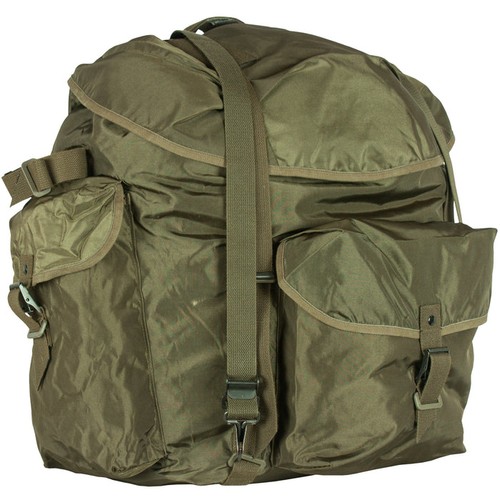 Austrian Military Large O.D Green nylon ALICE rucksack w/suspenders NEW ...