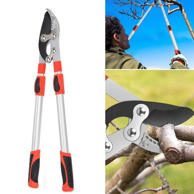 Telescopic Anvil Garden Tree Loppers Heavy Duty Ratchet Lopper ...