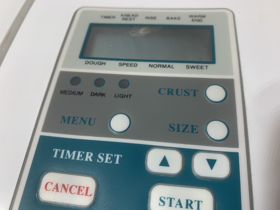 Regal Kitchen Pro Collection Bread Maker Model K6776 120V 600W Tested ...