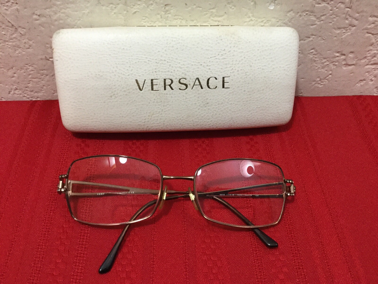 LADIES VERSACE MOD.1114-B 1045 130 54[]18 ROSE SUNGLASSES/EYEGLASS ...