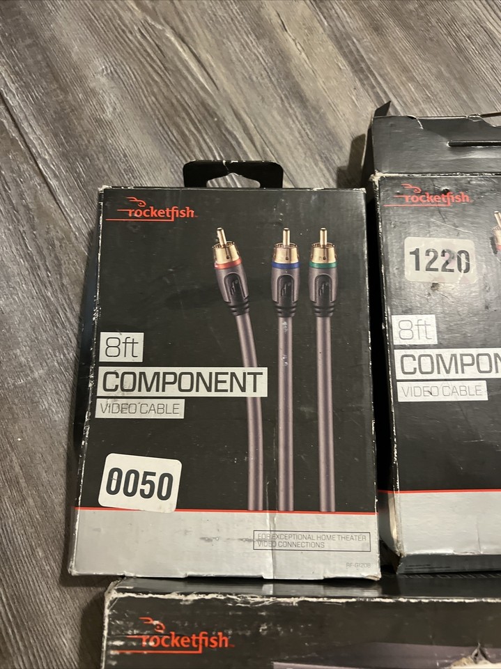 Rocketfish 4-Pair RF-SSVC4 Black Stereo Speaker Selector + (2 ...