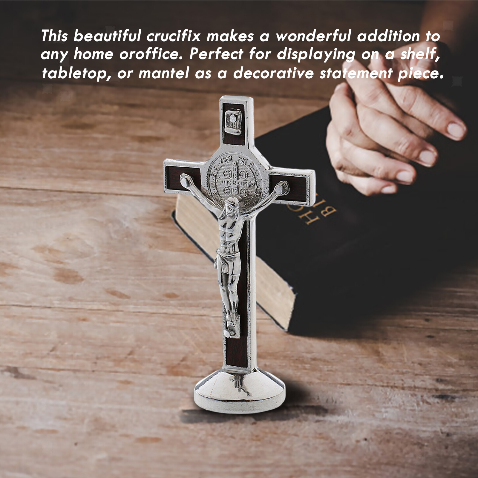 Alloy Crucifix Christ Statue Cross Catholic Car Chaple Home Decor | eBay