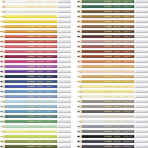 STABILO Watercolor Pencil Curve Otero 60 Color Set Wood Case 1460-1 | eBay