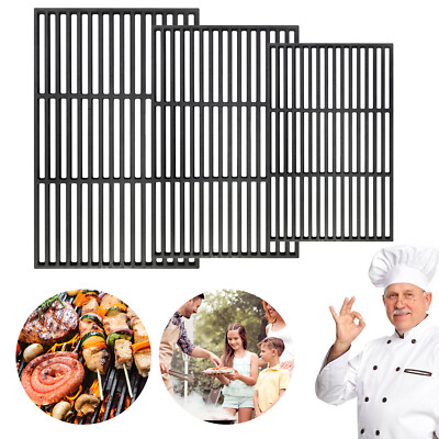 Grillrost Gußeisen Rechteck Gussrost Grillgitter Grill Emailliert ...