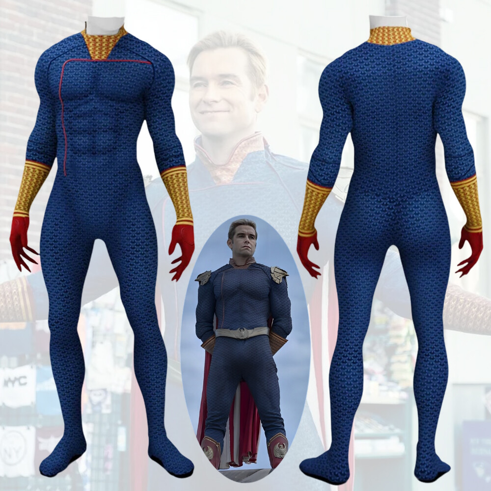 The Homelander Bodysuit The Boys Costume Cosplay suit | eBay