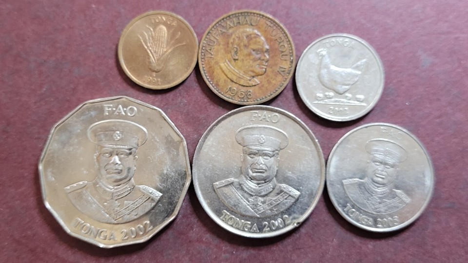 Tonga Seniti Coin Set | eBay