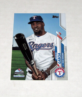 2020 Topps Update Advanced Stat 166 Adolis Garcia (#/300) $.99 Shipping ...