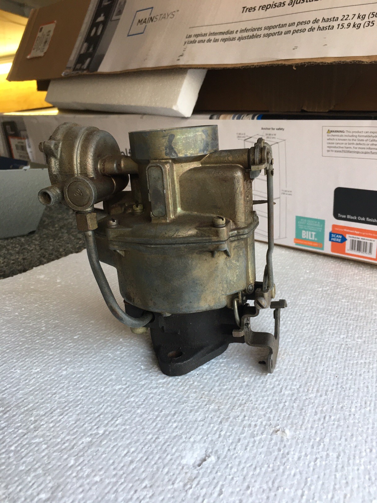 Rochester BC 1-Barrel Carburetor 7002870 6-cyl 49-52 Pontiac Auto Choke ...