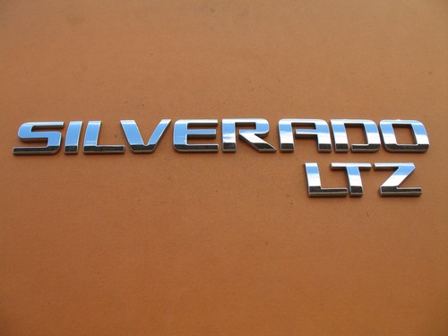 2007-2018 CHEVROLET SILVERADO LTZ REAR TAIL GATE EMBLEM LOGO BADGE SIGN ...
