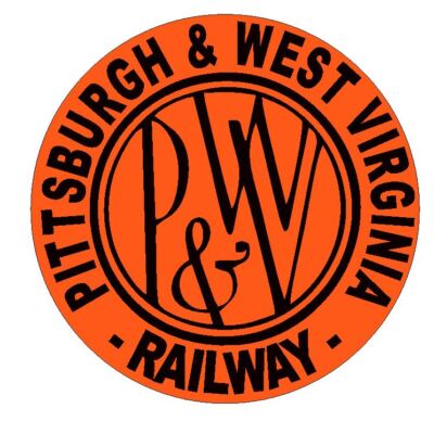 Pittsburgh & West Virginia Railroad Railway Train Sticker Decal R4632 ...