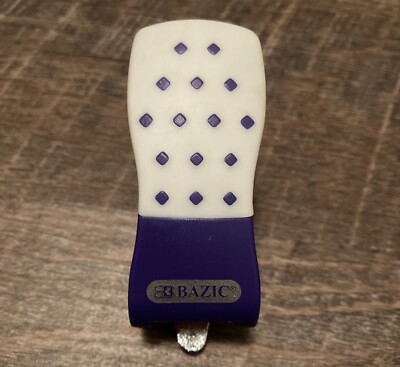 Bazic Mini Stapler, Uses Standard Staples, Purple & White, Stocking ...
