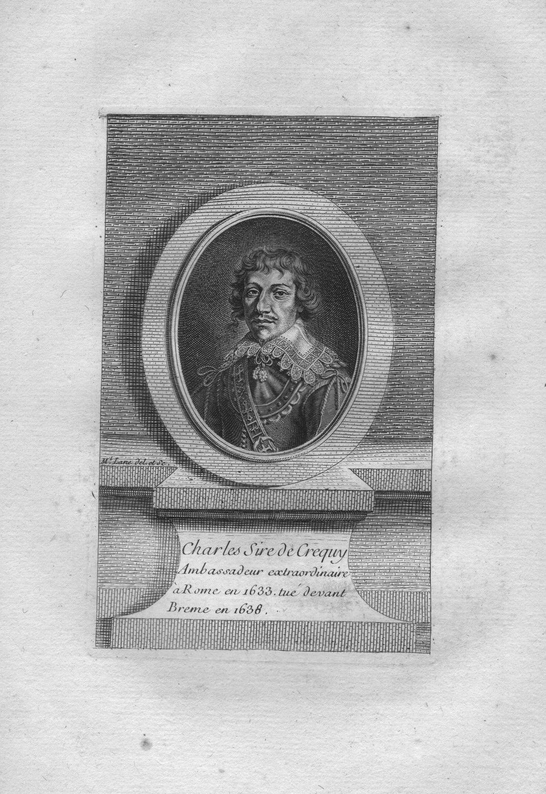 Charles I De Blanchefort Marquis Crequy Vizille Treffort Sault Portrait ...