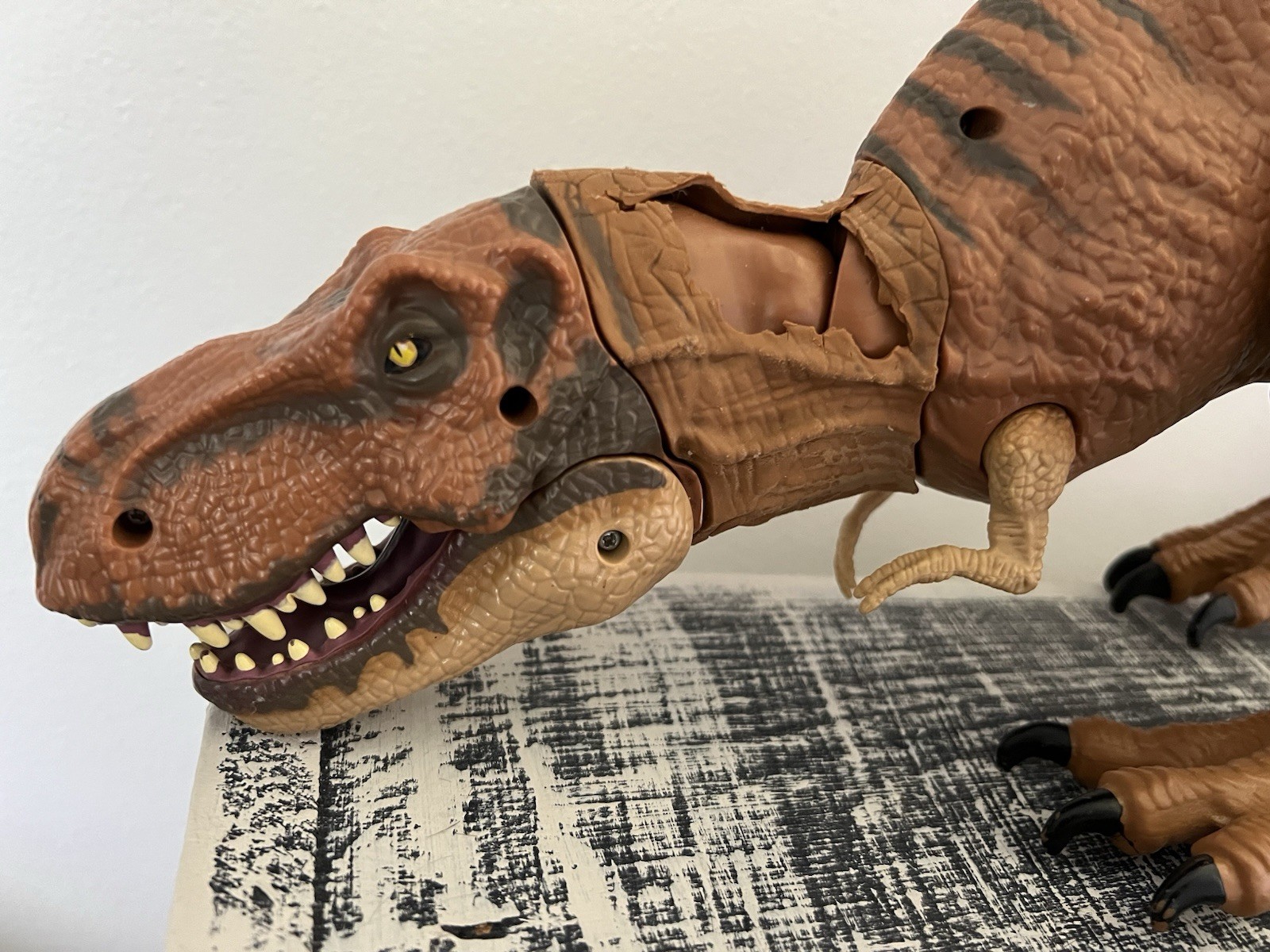 Jurassic World Stomp And Strike T-Rex Dinosaur Rebirth W/ Sounds Toy ...