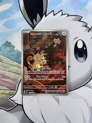 Pokémon TCG Team Rocket's Meowth 203/182 Destined Rivals English ...