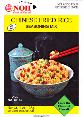 (5-pk) NOH Foods of Hawaii - CHINESE FRIED RICE seasoning mix 1oz. FREE ...