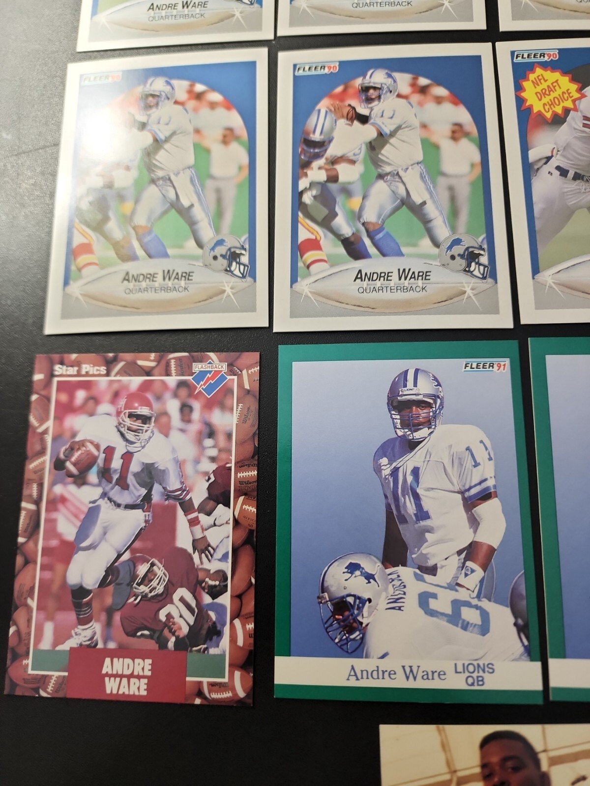 Lot of (22) 1990+ Andre Ware Football Cards ***SHARP!*** | eBay