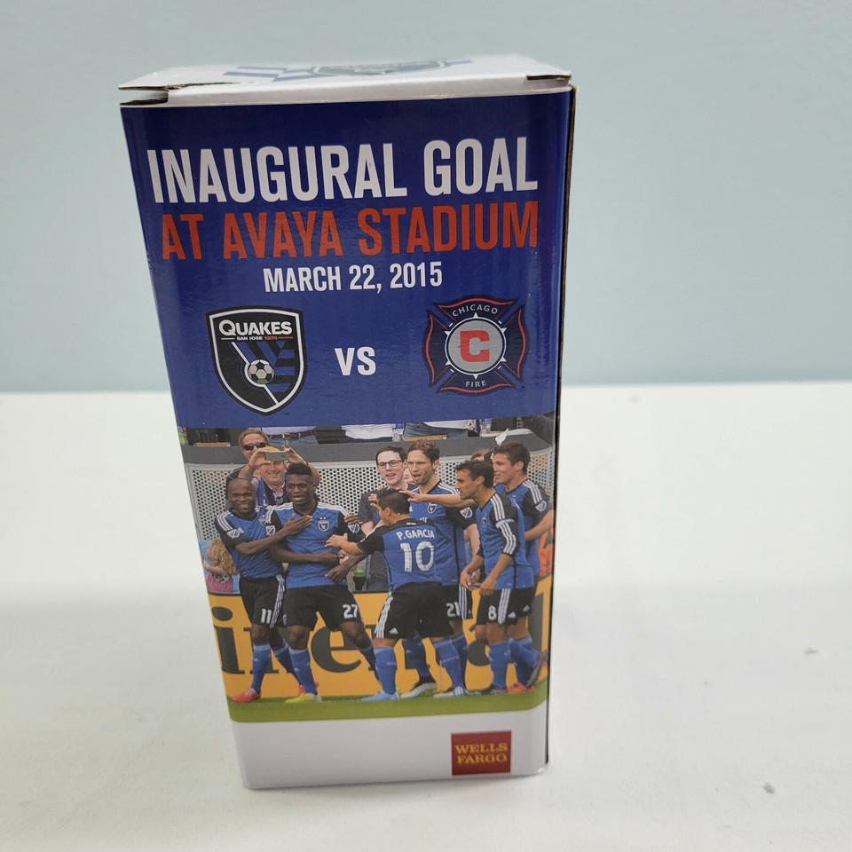 Fatai Alashe San Jose Quakes Bobblehead Inaugural Goal at Avaya Stadium ...