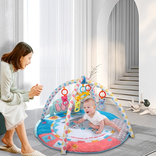 Early Education Baby Play Mat, Activity Play Mat Thick Plush Large Baby ...