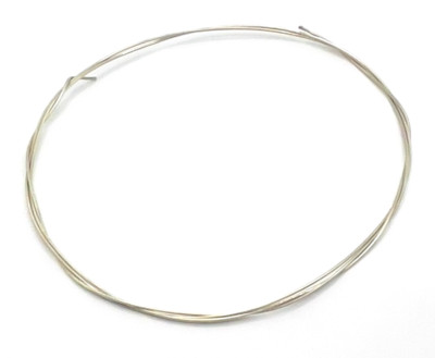 1 metro di filo in argento sterling 925 da 0.8mm di diametro per ...