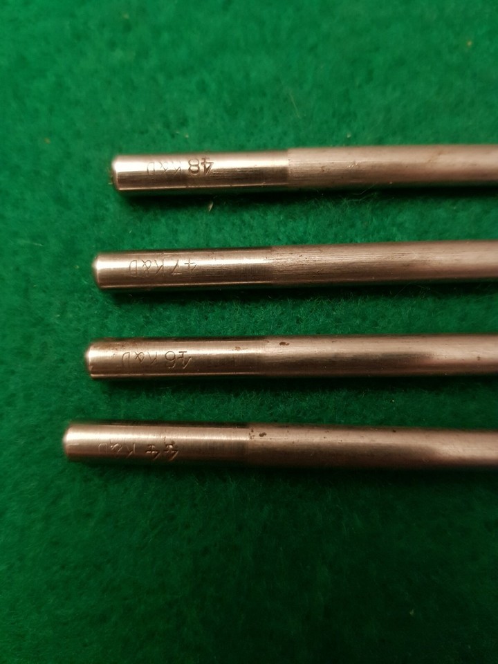 K & D 43-73a Flat Faced Hollow Punch, Staking Set Watchmaking ...