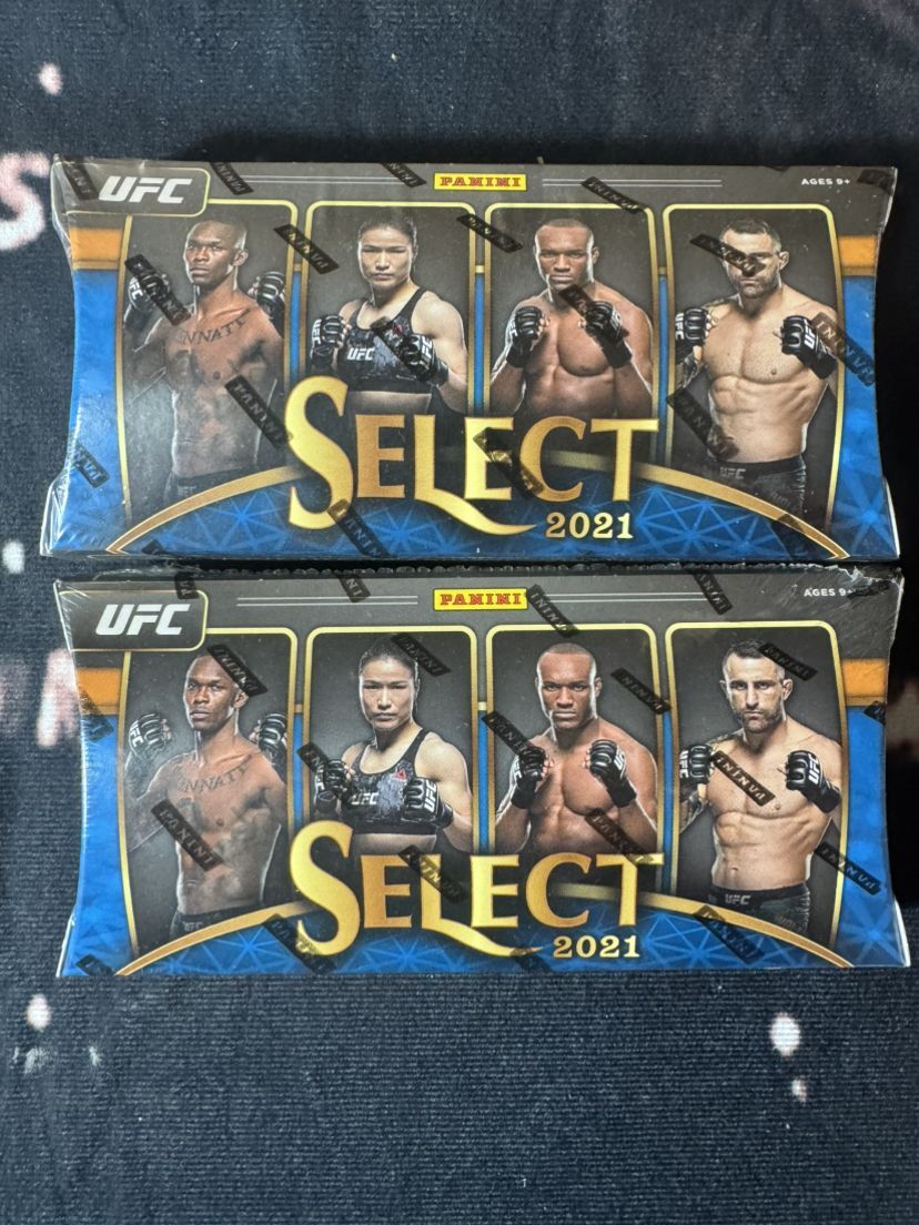 2020-21 Panini Select UFC Factory Sealed Lucky Envelope 2 box lot Tmall ...
