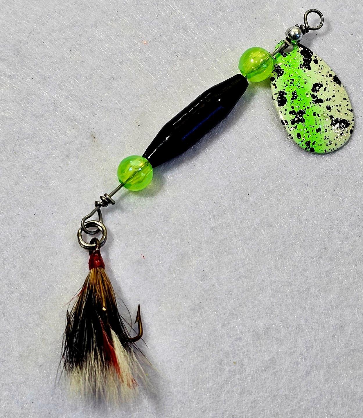 Kingfisher Spinner Lure 3/8oz #4 Indiana Spinner Blade Mustad #4 ...