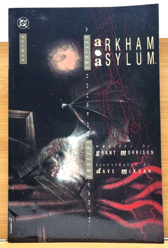 BATMAN ARKHAM ASYLUM TPB TRADE PAPERBACK GRAPHIC NOVEL 4TH PRINTING DC ...
