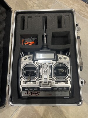 JR X-388S Transmitter Spektrum 2.4Ghz DM9 Module DSM2 Overlander Nimh ...