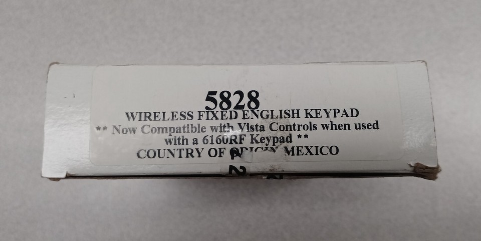 Ademco 5828 Keypad Wiireless | eBay