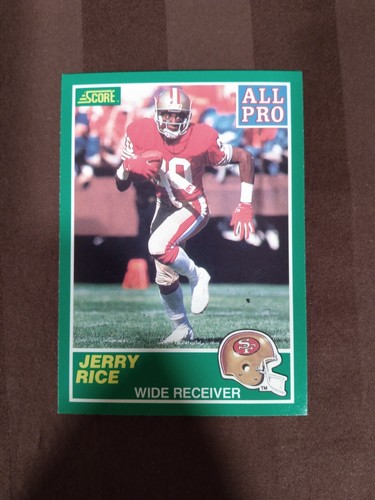 1989 Score Jerry Rice All Pro #292 49er's | eBay