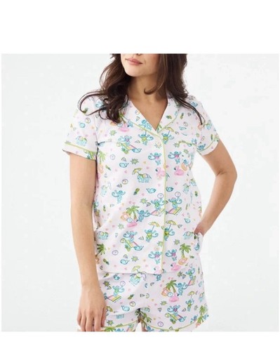 Roller Rabbit Pool Party Polo Pajamas, NWT, Size S | eBay