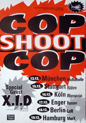 COP SHOOT COP - 1994 - Live In Concert - Release Tour - Poster | eBay