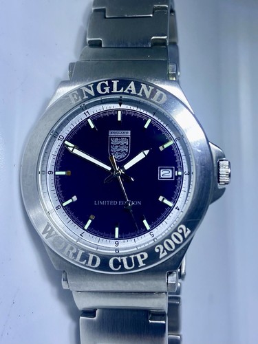 England Football Watch Limited Edition Three Lions World Cup 2002 | eBay