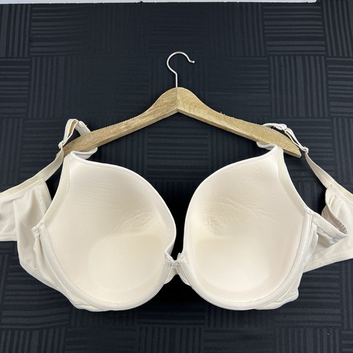 Cacique Lane Bryant Womens Size 46DDD Beige Cotton Underwire Boost ...