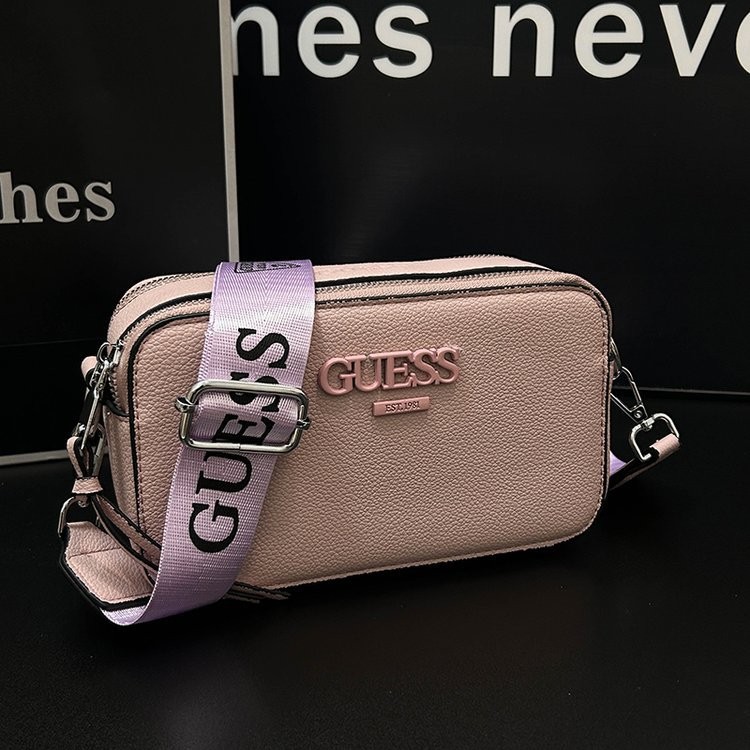 New Guess Women's One Shoulder Crossbody Bag - Small Square Solid ...