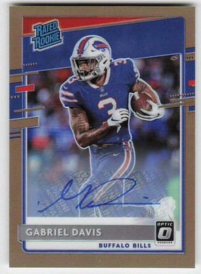 2020 Donruss Optic #187 Gabriel Davis FOOTBALL Buffalo Bills | eBay
