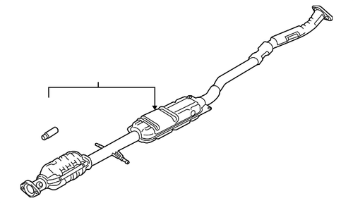 Genuine Mazda Catalytic Converter PY7P-20-50X | eBay