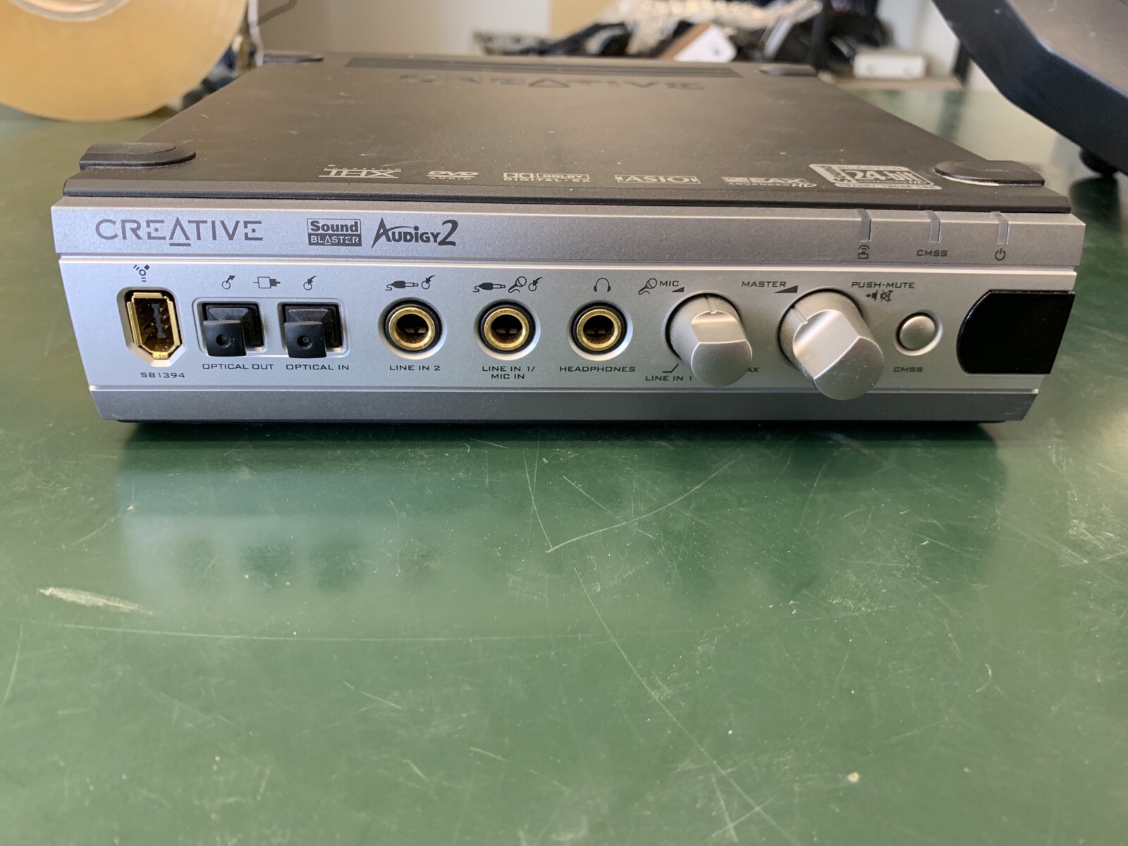 Creative Sound Blaster Audigy 2 External 24-bit Interface Hub SB0290 ...