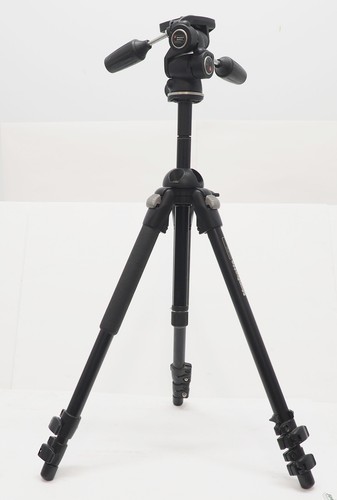 Manfrotto 3001BPRO Black Tripod with 804RC2 Ball Head & RC2 Quick ...