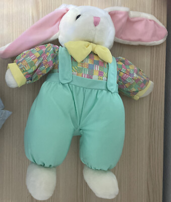 Main Joy Limited 90s Easter Bunny Rabbit Plush 18" pastels | eBay