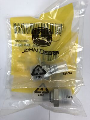 LOT OF 2 John Deere Original Equipment Adapter Fitting #RE524399 | eBay