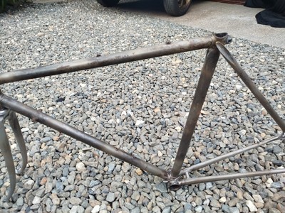 MASI MC 52 ctc RARE MASI COLUMBUS STEEL CLASSIC READY RESTORATION FRAME ...