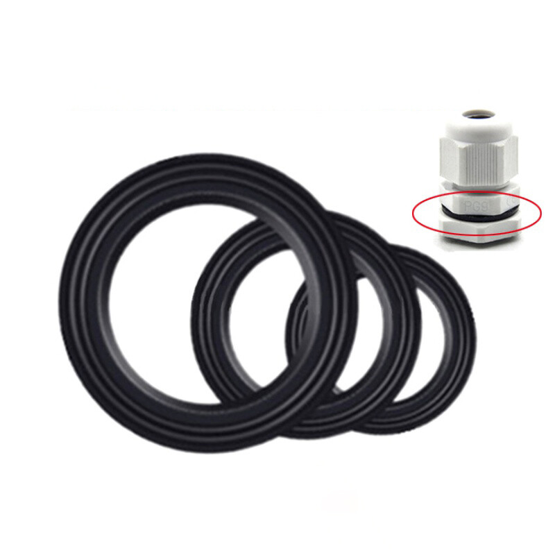 Rubber Seal Washer IP68 Cable Gland Ring PG7/9/11/13.5/16/19/21/25/29 ...
