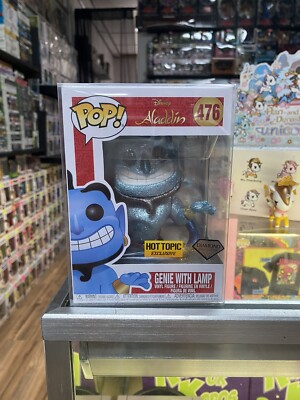 Funko Pop! Vinyl: Disney - Genie w/ Lamp (Diamond Glitter) - Hot Topic ...
