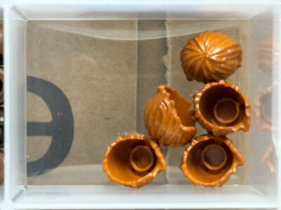 LEGO Parts - Dark Orange Minifigure, Hair Tousled - No 87991 - QTY 5 | eBay