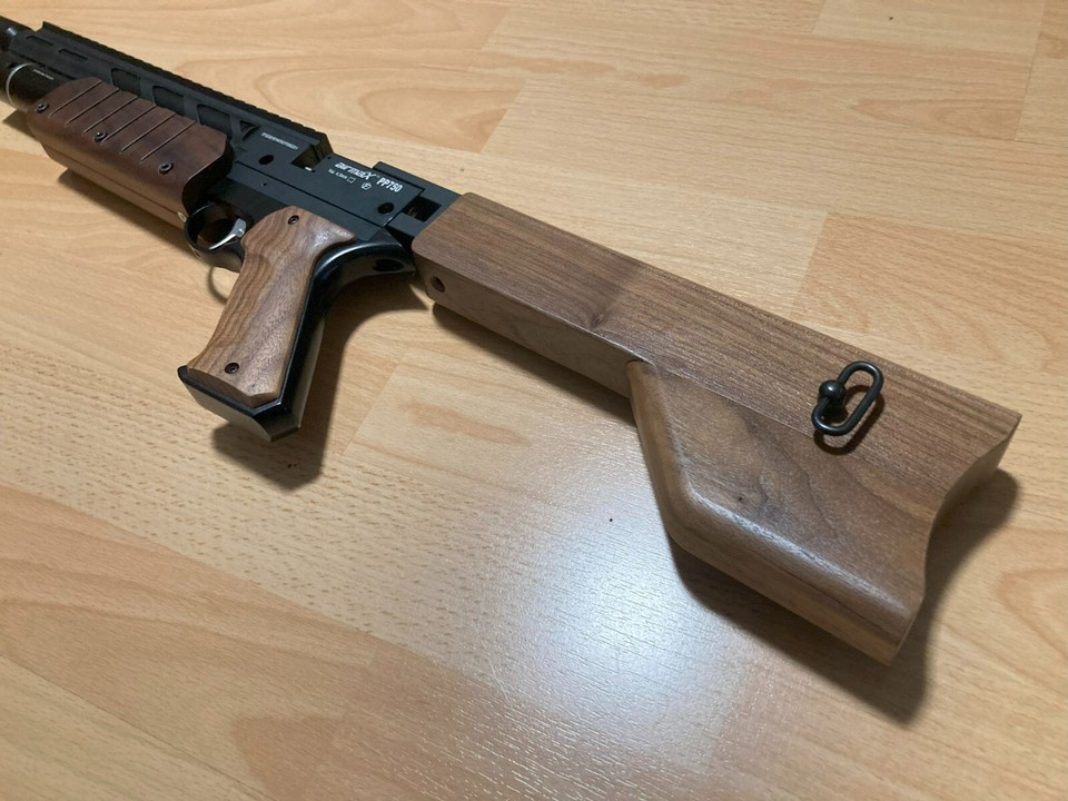Wood carbine kit for Umarex Notos PP750 Artemis Snowpeak SMK 100% ...