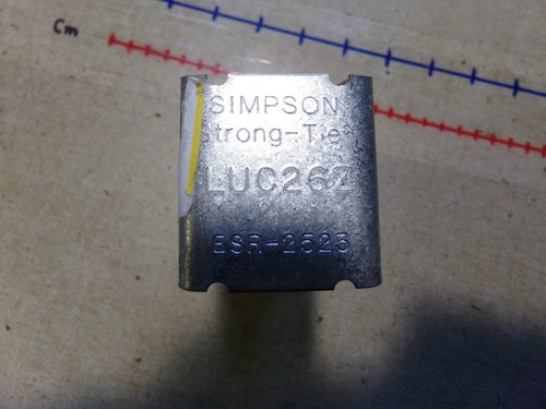 NEW Simpson LUC26Z Joist Hanger ESR-2523 *FREE SHIPPING* | eBay